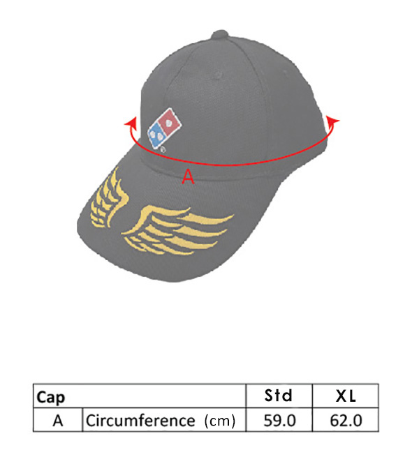 CSSC8222 Domino's Winged Cap | Profile Apparel Supply